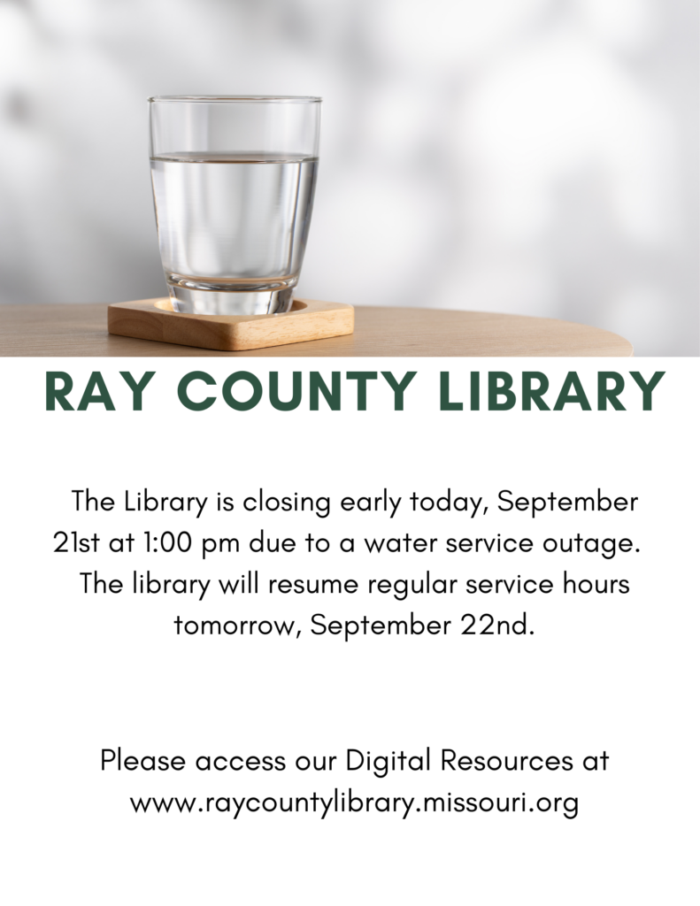 Library Closing – Ray County Library